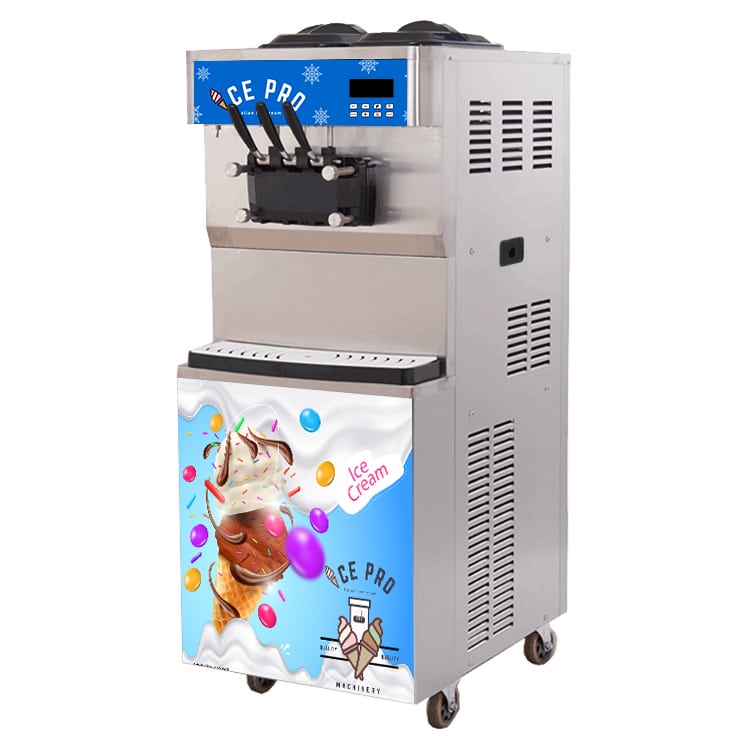 Machine à glace italienne 2,3 KW BKN5236C | ICE PRO